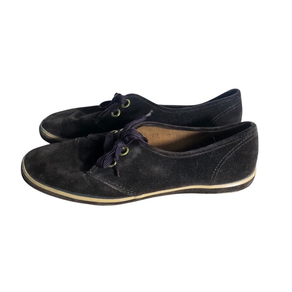 Source Unknown | Shoes | Vintage Brown Suede Lace Up Casual Shoes Sz 7 ...
